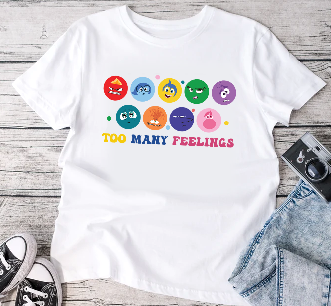 Playera Intensamente 2 Unisex Adulto